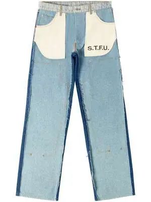 Heron Preston Two-tone Jeans - Blue