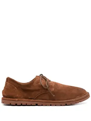 Marsèll Sancrispa Suede Derby Shoes - Brown