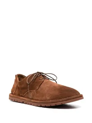 Marsèll Sancrispa Suede Derby Shoes - Brown