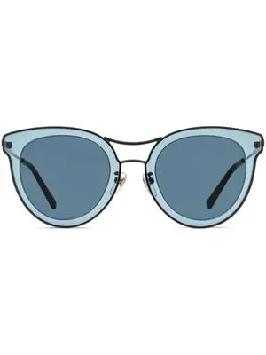 Mcm 139 Oval Sunglasses - Black