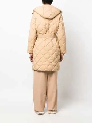 TWINSET Diamond-quilted Coat