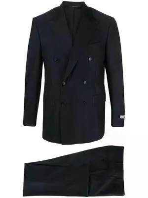 Canali Double-breasted Wool Suit