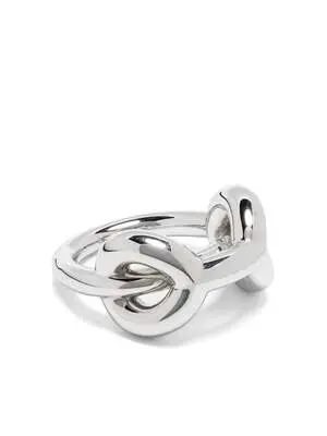 Charlotte Chesnais Binary Chain Ring - Silver