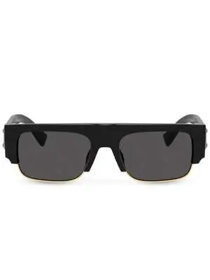 Dolce & Gabbana Rectangle-frame Sunglasses - Black
