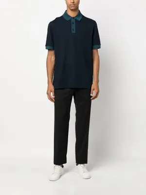 Brioni Tailored Straight-leg Trousers - Black