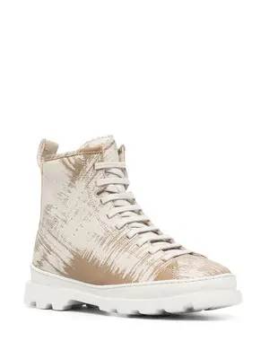Camper Brutus Lace-up Boots - Neutrals