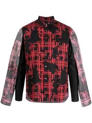BLACK COMME DES GARÇONS Graphic-print Shirt