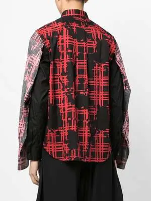 BLACK COMME DES GARÇONS Graphic-print Shirt