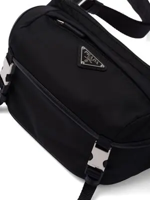 Prada Re-nylon And Saffiano Leather Shoulder Bag