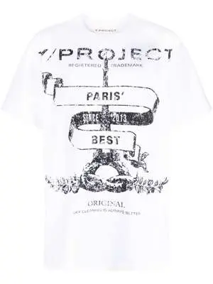 Y/project Organic-cotton T-shirt - White