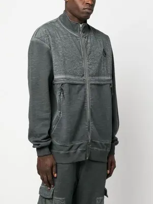 A-COLD-WALL* Zip-up Washed-cotton Sweatshirt