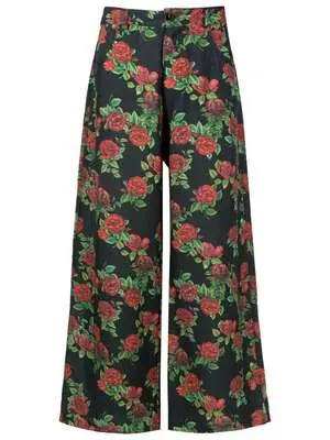 AMIR SLAMA Floral Culottes