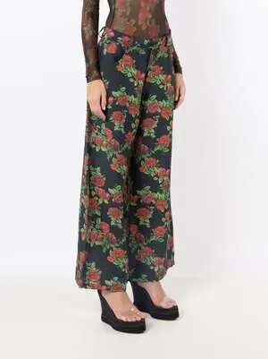 AMIR SLAMA Floral Culottes