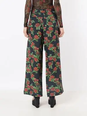 AMIR SLAMA Floral Culottes