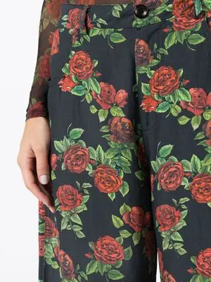 AMIR SLAMA Floral Culottes