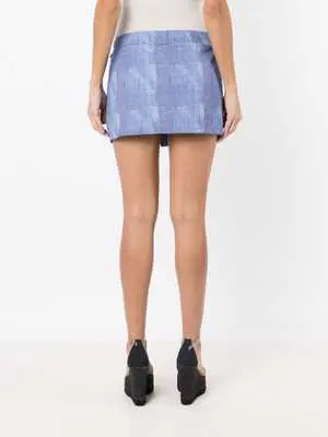 AMIR SLAMA Patch-detail Mini Skirt