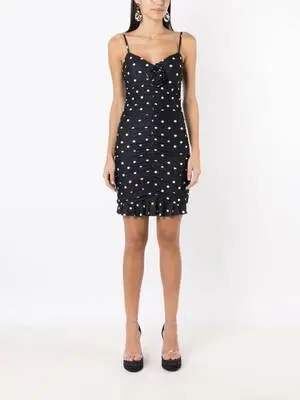 AMIR SLAMA Polka-dot Minidress