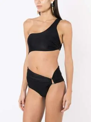 AMIR SLAMA Gathered Buckle Two-piece Bikini Set