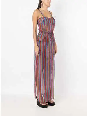 AMIR SLAMA Graphic-print Maxi Dress