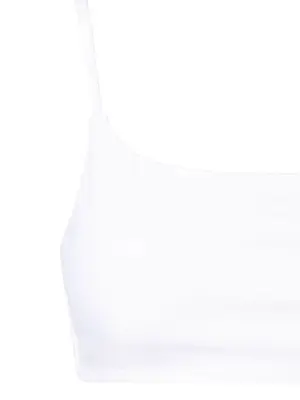 AMIR SLAMA Heart Pendant Bead-embellished Bikini