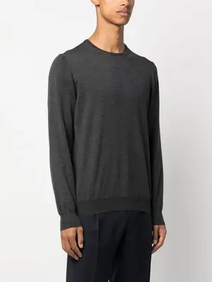 LARDINI Crew-neck Wool Jumper