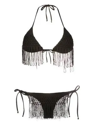 AMIR SLAMA Two-piece Bikini Set - Black
