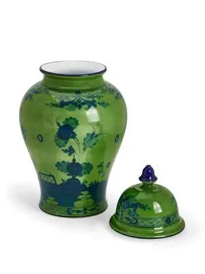 GINORI 1735 Large Potiche Porcelain Vase