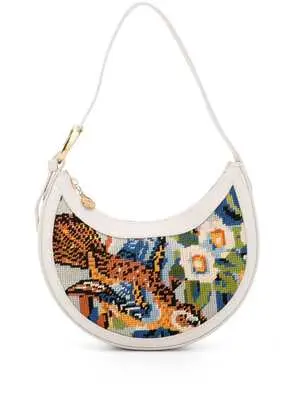 MARINE SERRE Floral Tapestry Bag