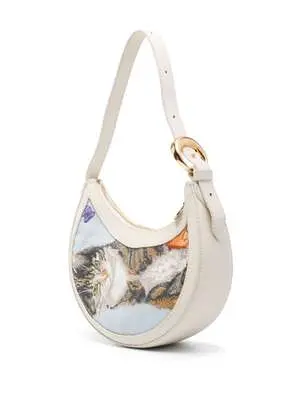 MARINE SERRE Floral Tapestry Bag