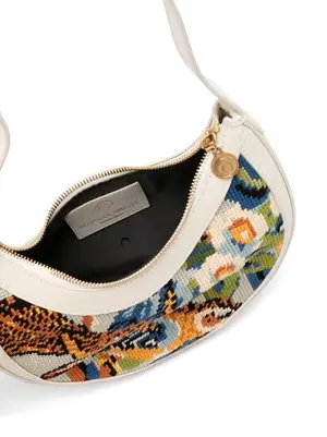 MARINE SERRE Floral Tapestry Bag