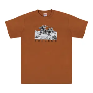 Supreme Riders T-shirt 'rust' Orange
