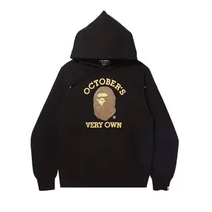 A BATHING APE X Ovo Pullover Hoodie - Black