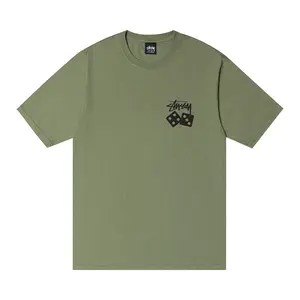 StÜssy Dice Pigment Dyed Tee - Green