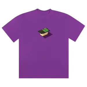 TRAVIS SCOTT X Mcdonald's Cactus Sauce T-shirt Iii 'purple' Purple
