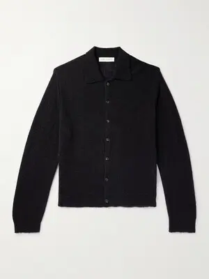 Our Legacy Evening Alpaca-blend Cardigan - Black