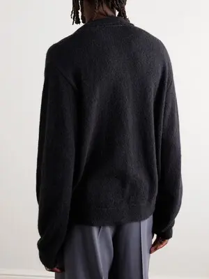 Our Legacy Evening Alpaca-blend Cardigan - Black