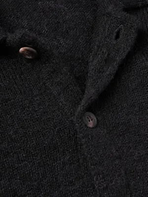 Our Legacy Evening Alpaca-blend Cardigan - Black