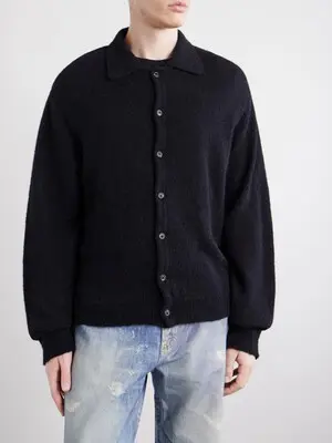 Our Legacy Evening Alpaca-blend Cardigan - Black