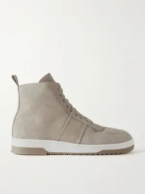 Mr P. Larry Suede High-top Sneakers