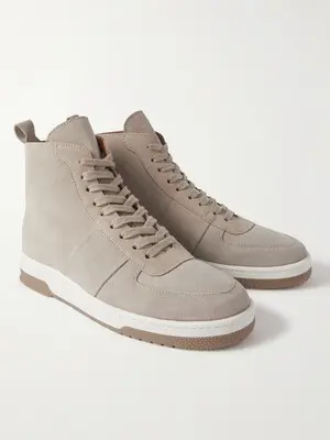 Mr P. Larry Suede High-top Sneakers