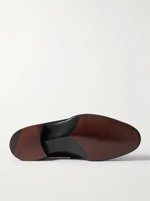 George Cleverley Bradley Ii Leather Penny Loafers