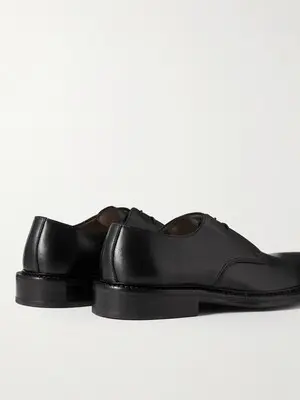 Mr P. James Polished-leather Derby Shoes