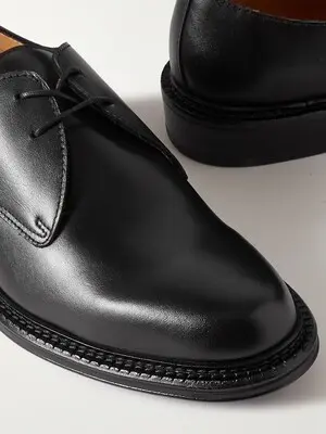 Mr P. James Polished-leather Derby Shoes