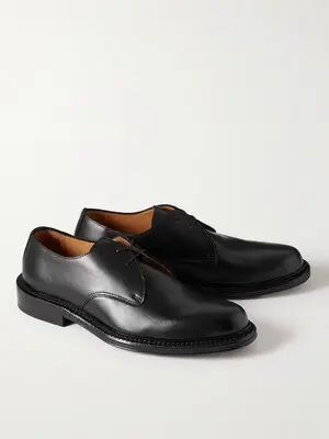Mr P. James Polished-leather Derby Shoes