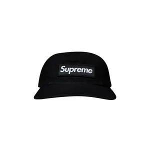 Supreme Military Camp Cap - Black
