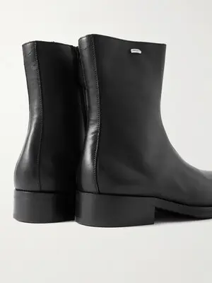 Our Legacy Camion Leather Boots - Black