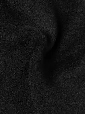 Our Legacy Whale Double-breasted Mohair-blend Coat - Black