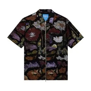 MARKET Full Zip Work Shirt - Multicolor