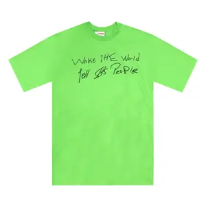 Supreme Buju Banton Wake The World Tee - Green