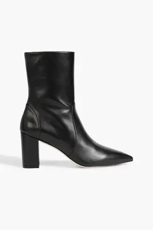 STUART WEITZMAN Linaria 75 Leather Ankle Boots